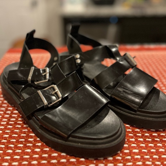 ASOS | Shoes | Doc Martins Look Alike Sandals | Poshmark